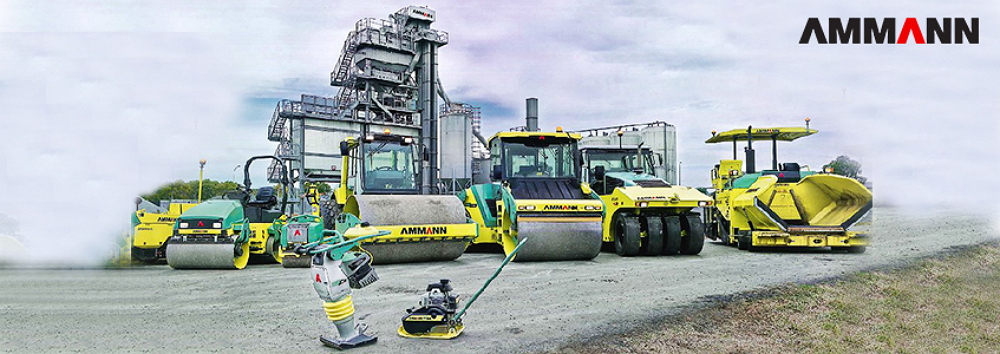 Detail produktu, AMMANN - finišery, obalovny, betonárky